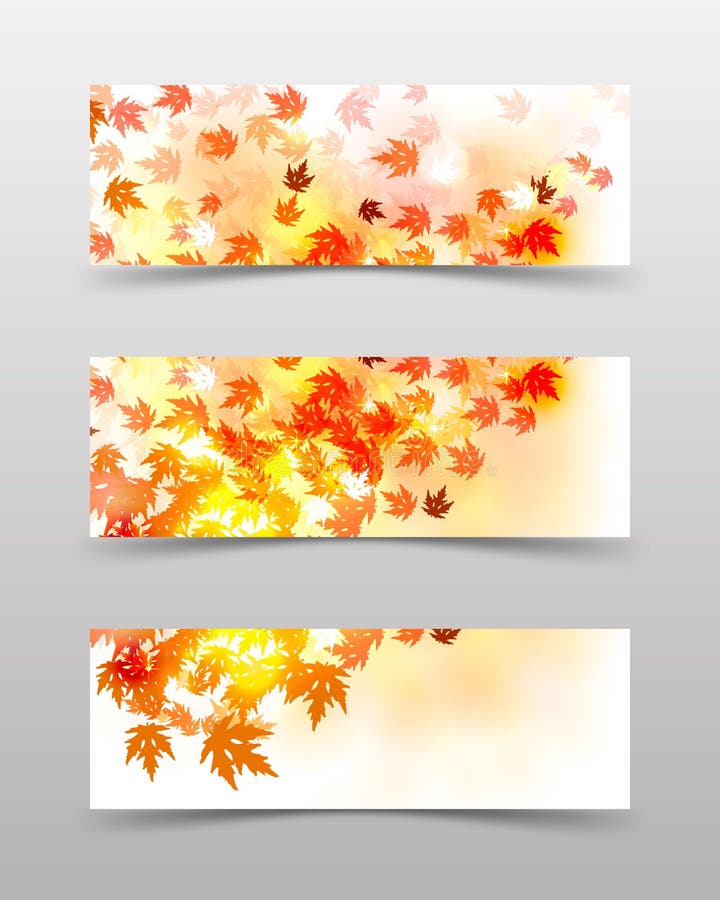 Falling autumn leaves stock illustration. Illustration of leaf - 80829473