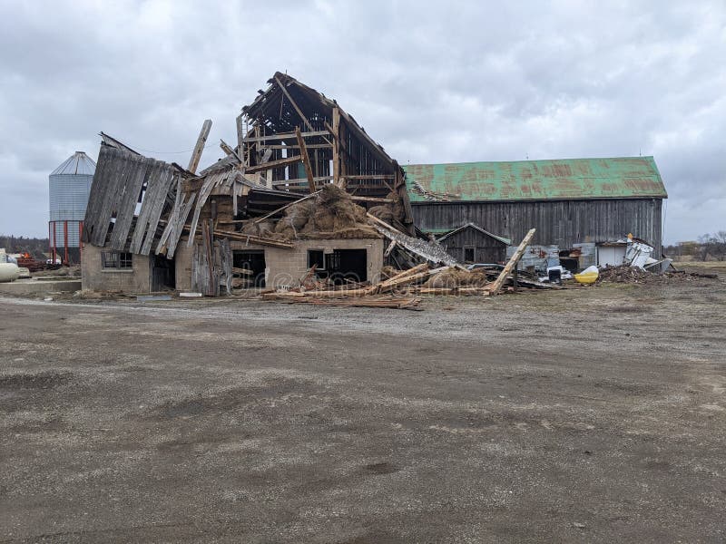 An old Barn rotting away stock photo. Image of scene - 312840146