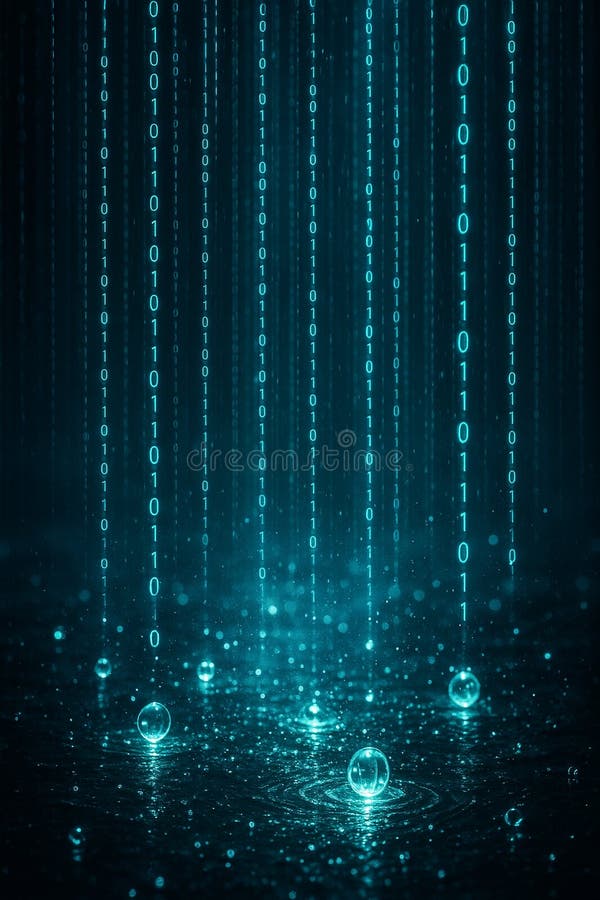 Matrix Code Drops Stock Illustrations – 80 Matrix Code Drops Stock Illustrations, Vectors ...