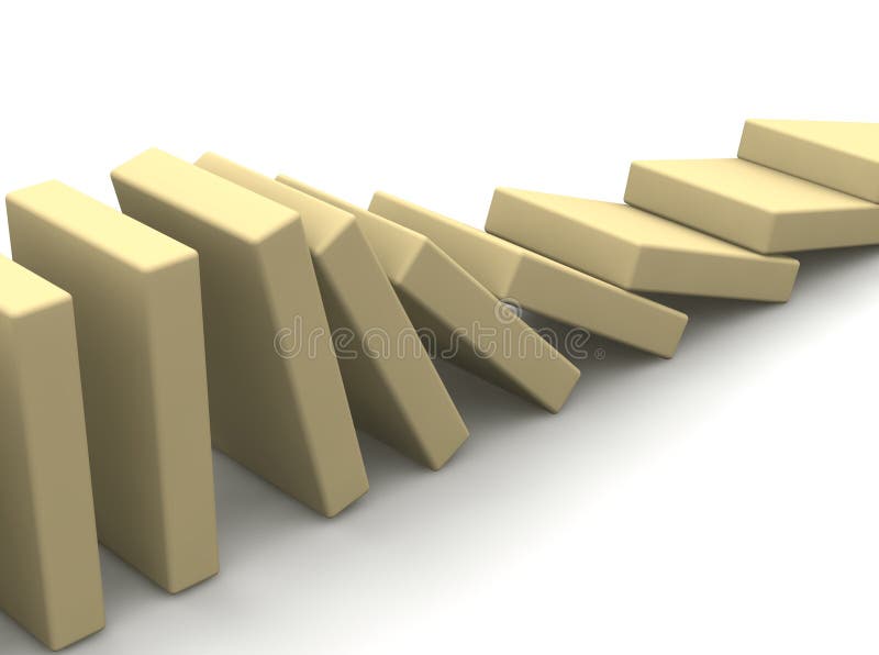 Falling blocks stock illustration. Illustration of fall - 14183736