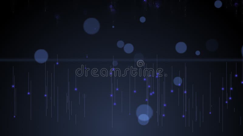 Falling Blue Sparkles on the Black Background. Stock Footage - Video of ...