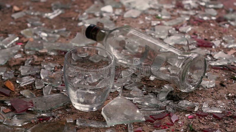 Falling bottle with vodka stock footage. Video of family - 101420200