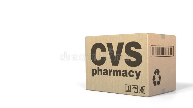 CVS PHARMACY Logo Against a Rocket Mockup. Editorial Success Related ...