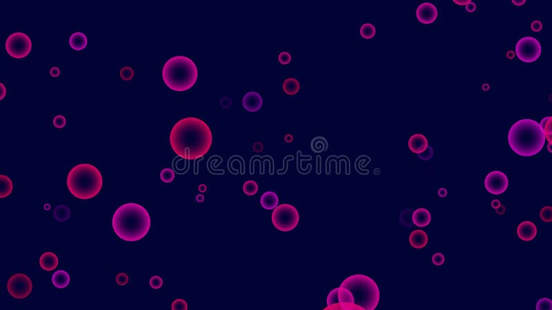 Falling Bubbles Pattern in Pink on Dark Blue Stock Footage - Video of bubble, abrupt: 320444112