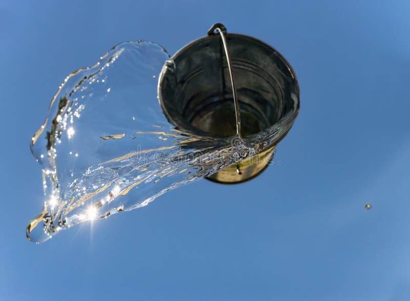 Kid Splashes of Water Around a Swimmer Diving into the Water. Kid ...