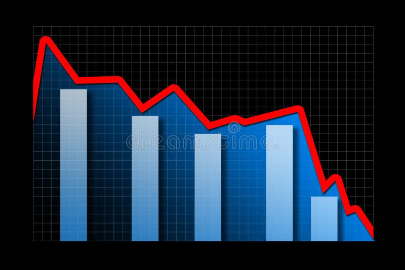 Background Black Falling Graph Stock Illustrations – 847 Background ...