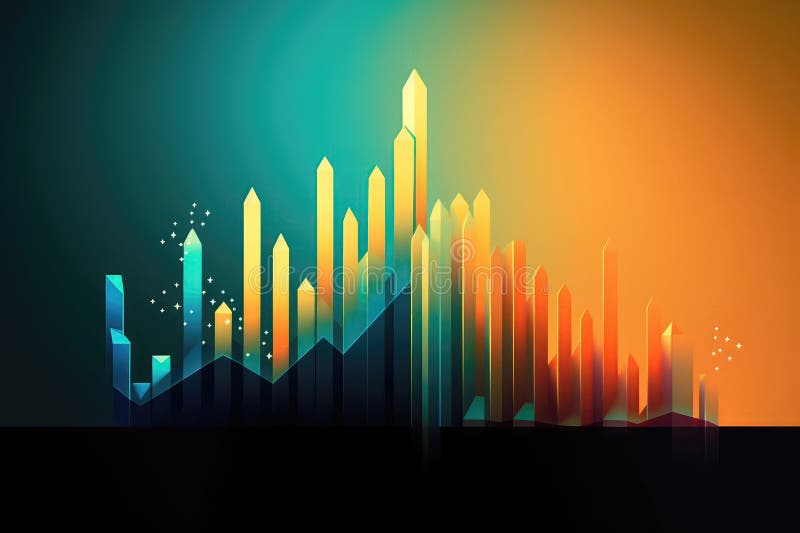 Falling Chart after Its Peak. the Concept of Not Succeeding and Falling ...