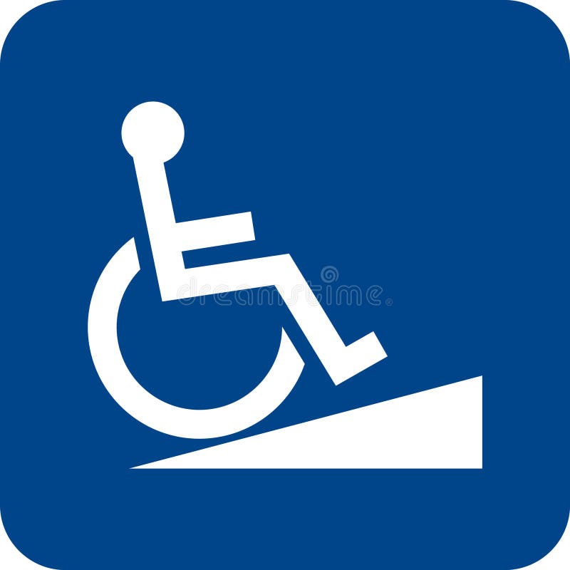 Handicapped Sign Icon Vector Symbol. Handicap Parking Sign Stock ...