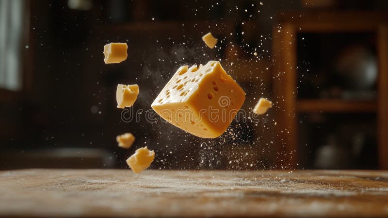 Falling Cheese stock image. Image of agriculture, dairy - 388590917