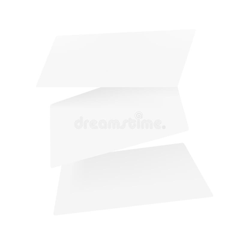 Falling Clear Business Cards Template Stock Illustration - Illustration ...