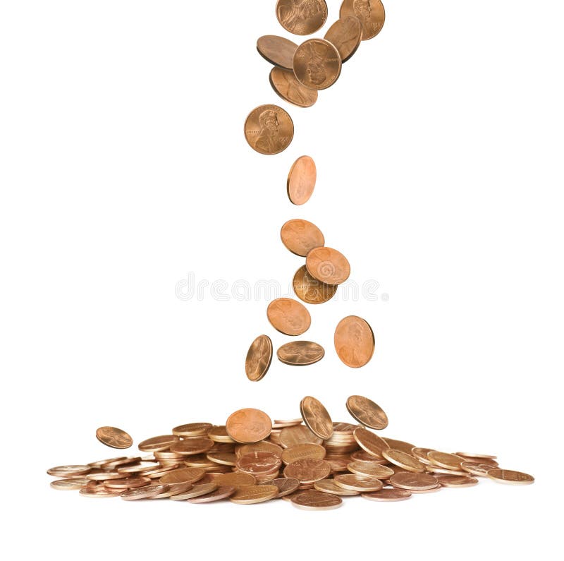 American Coins Pile