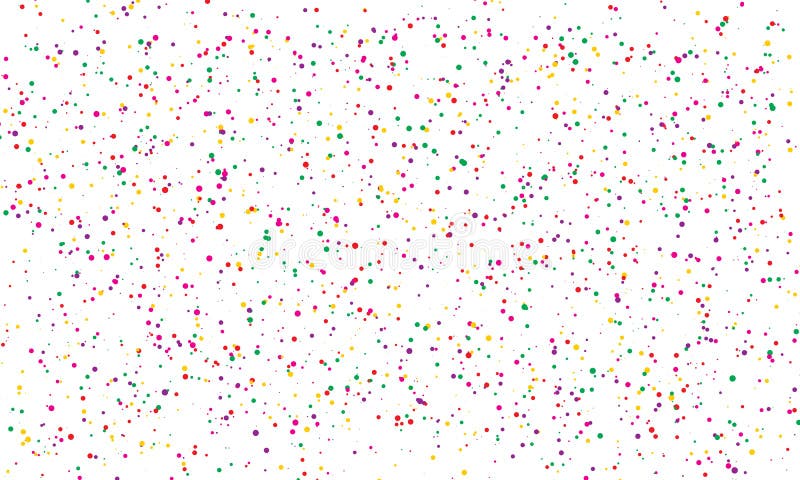 Falling Color Dots. Fun Background. Vector. Stock Vector - Illustration ...