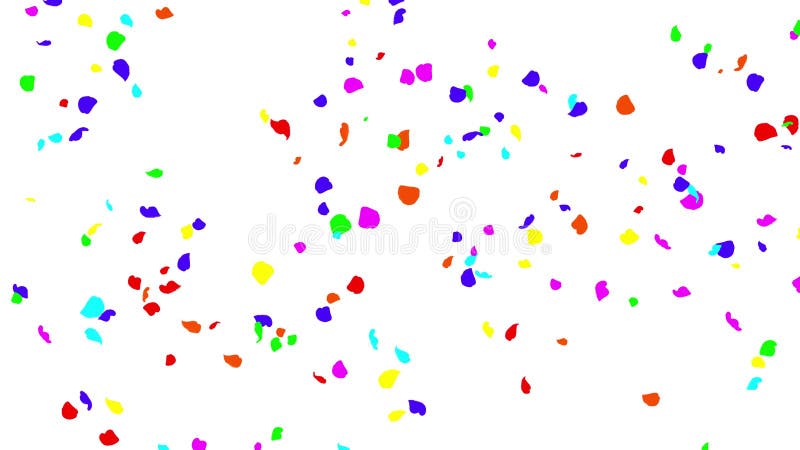 Confetti Particles Abstract Background with Shining Bokeh, Golden ...