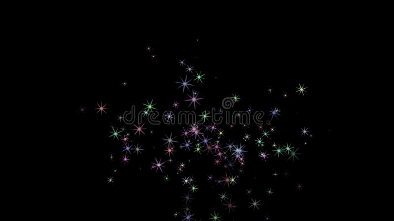 Colorful Sparkles Effect on Green Screen Stock Footage - Video of macro ...