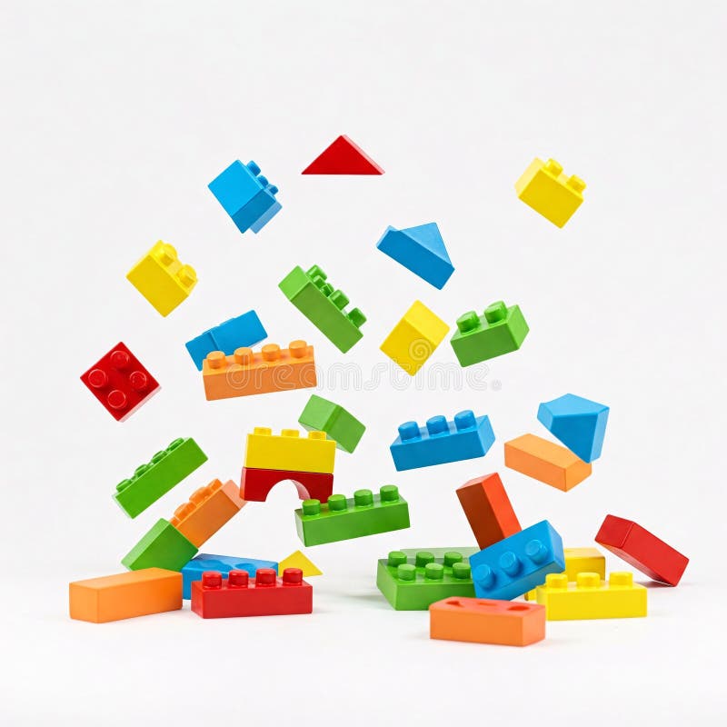 Falling Building Blocks Stock Illustrations – 188 Falling Building ...