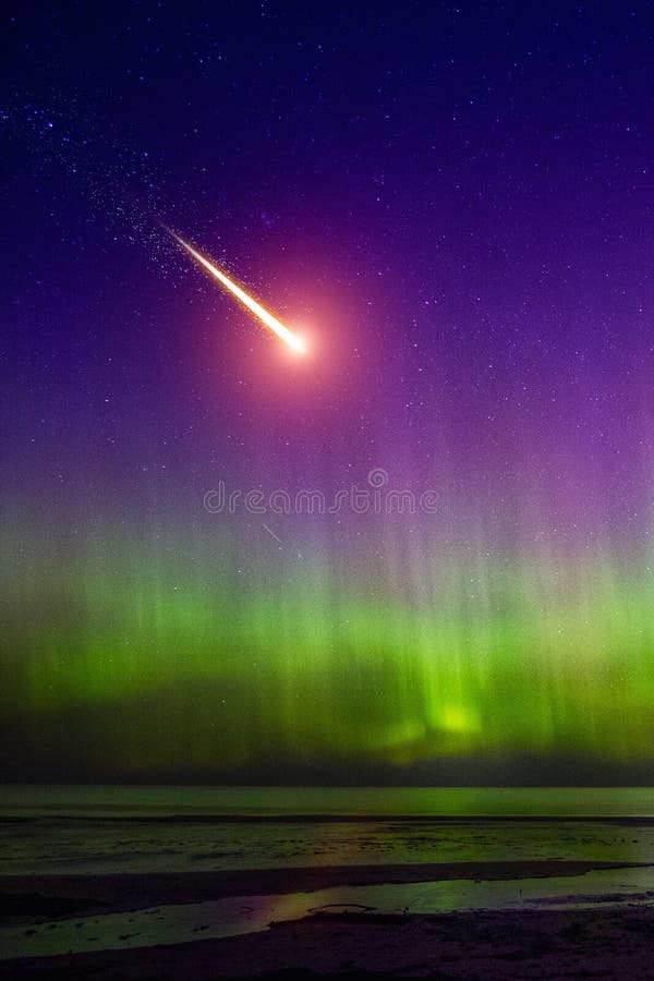 Falling comet stock photo. Image of impact, dangerous - 51781328