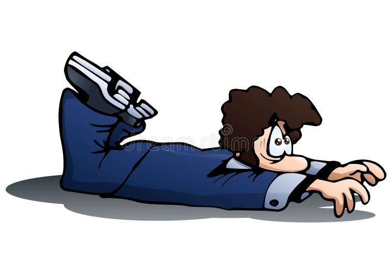 Man falling stock illustration. Illustration of personal - 29800243