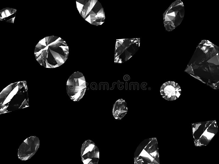 Falling Diamonds Stock Illustrations – 787 Falling Diamonds Stock ...