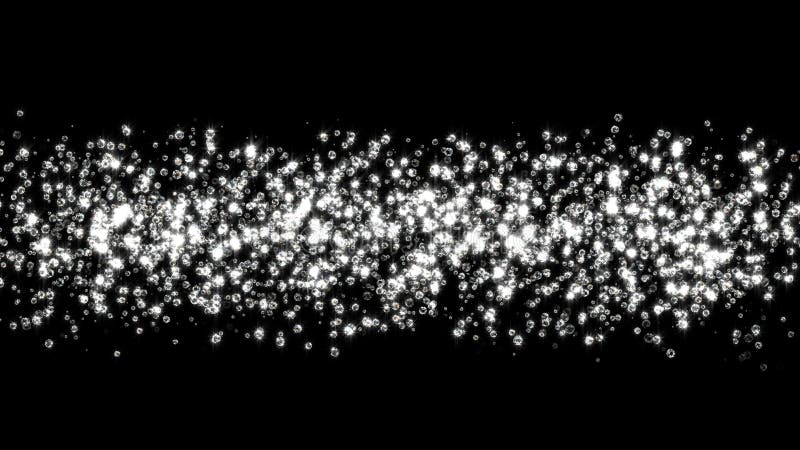 Falling Diamonds Beautiful Background. Seamless Looped Stock Footage ...