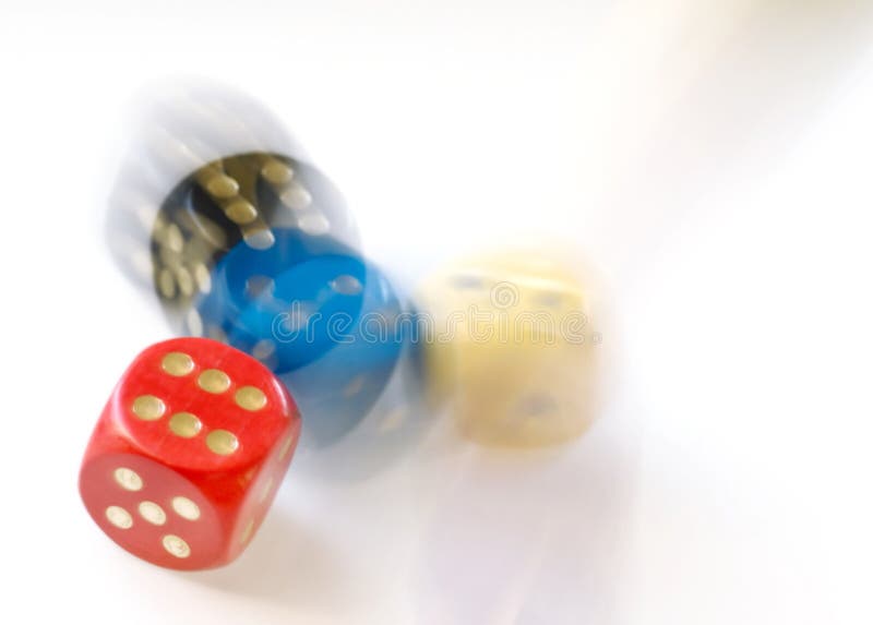 Falling Dice Picture. Image: 9404821