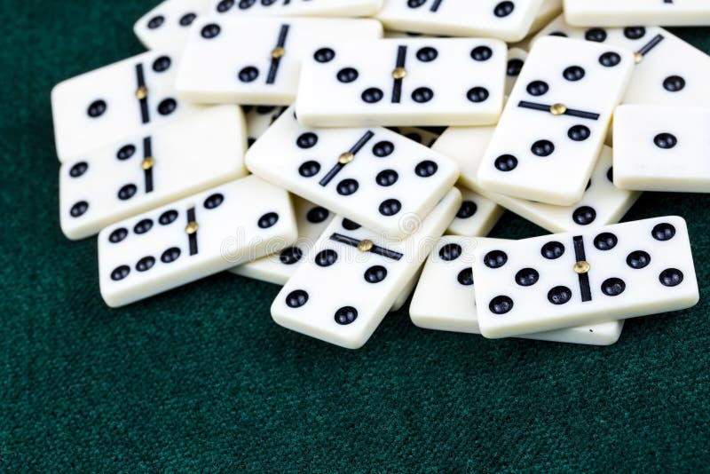 Falling Dominoes. the Domino Game. Stock Photo - Image of dominoes ...