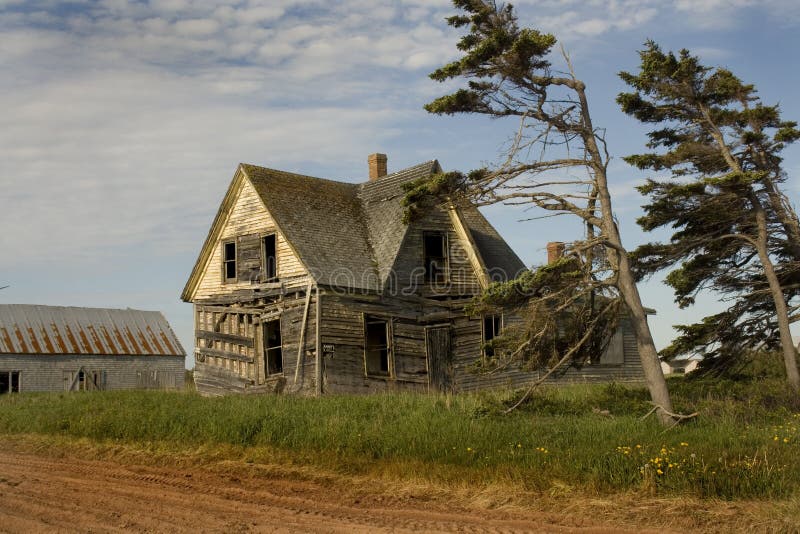 Falling down House stock image. Image of scary, architecture - 25791501