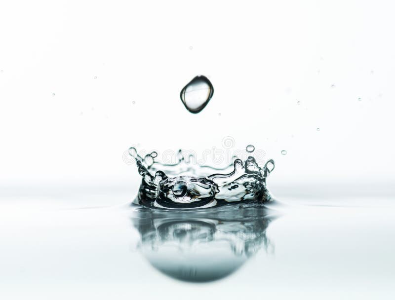 Falling down water drops stock image. Image of rain, closeup - 51527683