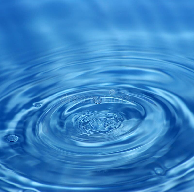 Water Intersecting Ripples stock photo. Image of clear - 6725620