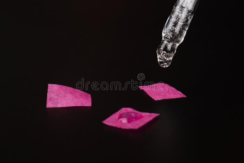 Falling Drop of Lysergic Acid from a Pipette, Lsd Extract Stock Photo ...