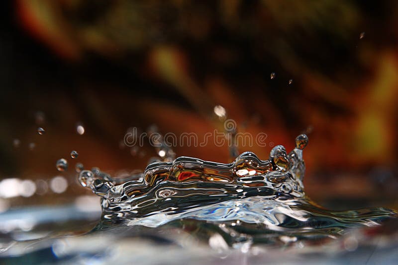 Falling drop of water stock photo. Image of freshness - 68999676