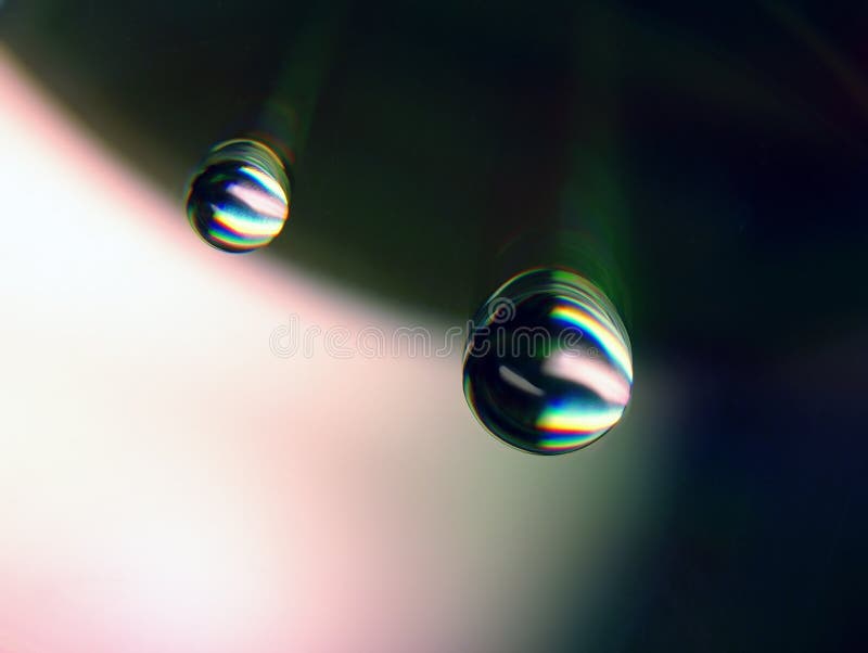 Falling drops stock photo. Image of rainbow, water, shine - 2031064