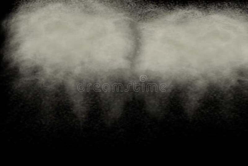 Falling Dust Particles Motion Graphics with Green Screen Background ...