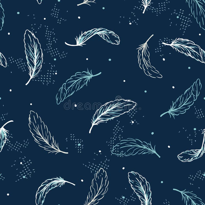 Beautiful Falling Feathers Stock Illustrations – 321 Beautiful Falling ...