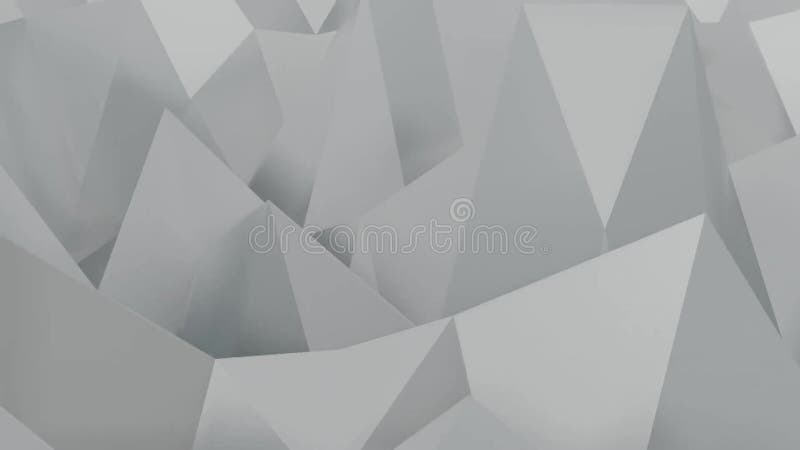 Falling Floor Creating Polygon Rotating Camera Scene HD Quality Video ...