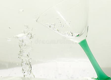 Falling glass stock photo. Image of detail, close, fresh - 14720394