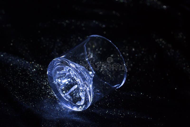 Falling Glass stock image. Image of crystal, celebration - 56331281