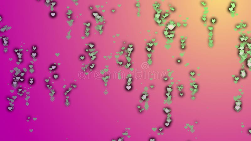 Falling Heart, Beautiful Heart Background for Wedding, Birthday ...