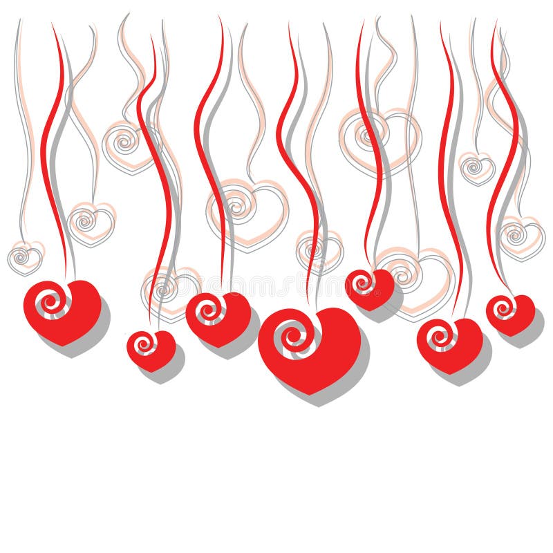 Falling hearts svg - vectorgaret