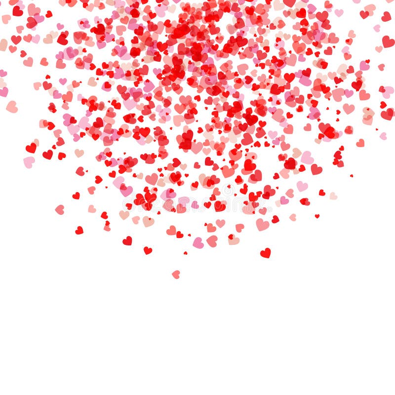 Falling hearts stock illustration. Illustration of fall - 1854892