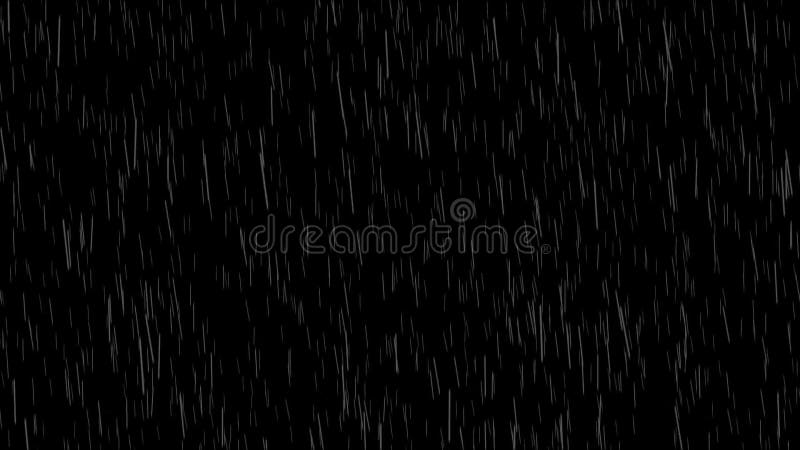 Falling Heavy Rain Overlay Loop Motion Graphic Background Stock Footage ...