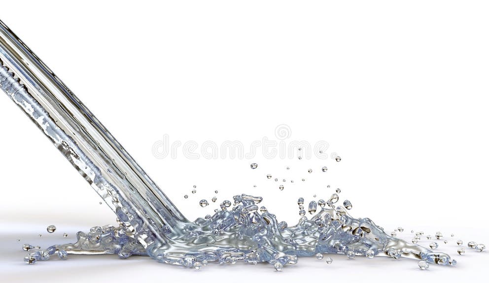 Falling jet of water stock photo. Image of clear, freshness - 29071594