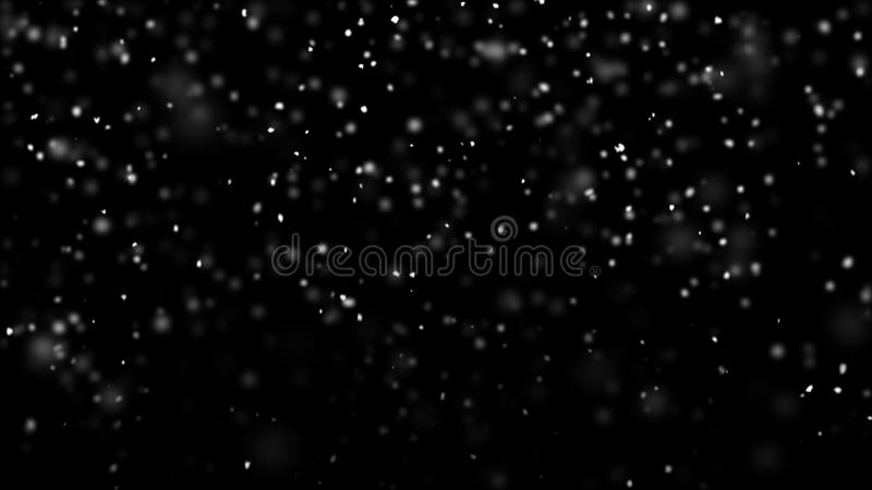 Falling Large Fluffy Snowflakes 3D Render Stock Illustration ...