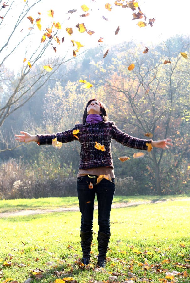 4,139 Happy Fall Leaves Falling Stock Photos - Free & Royalty-Free ...