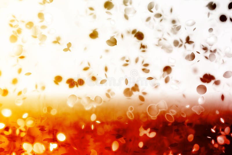 Colorful Autumn Leaves Falling Down Stock Photo - Image of foliage ...