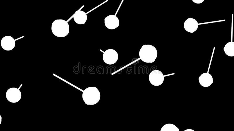 Falling Candies Isolated with an Alpha Channel Stock Video - Video of ...