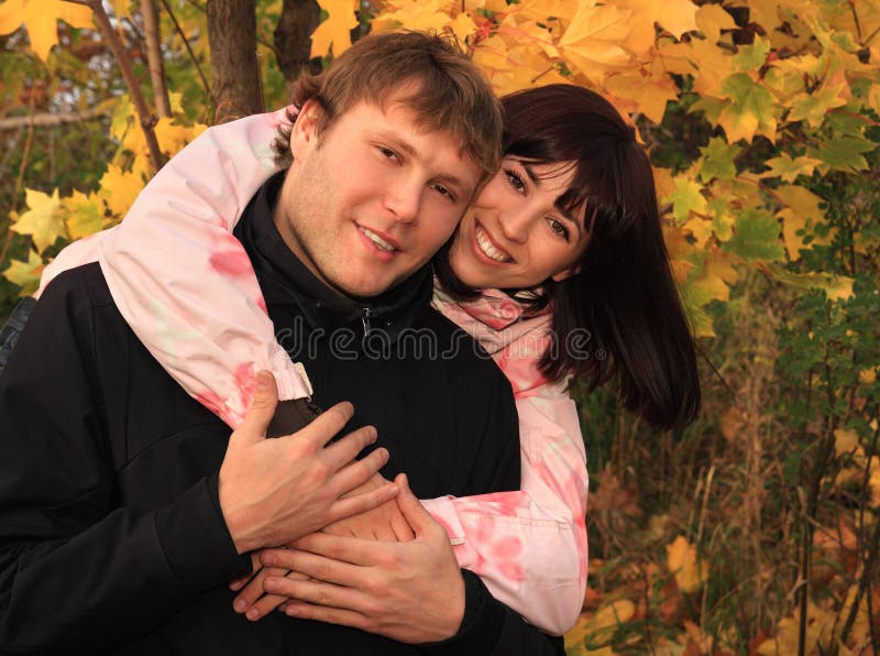 Falling in love. stock image. Image of connection, forest - 11264727