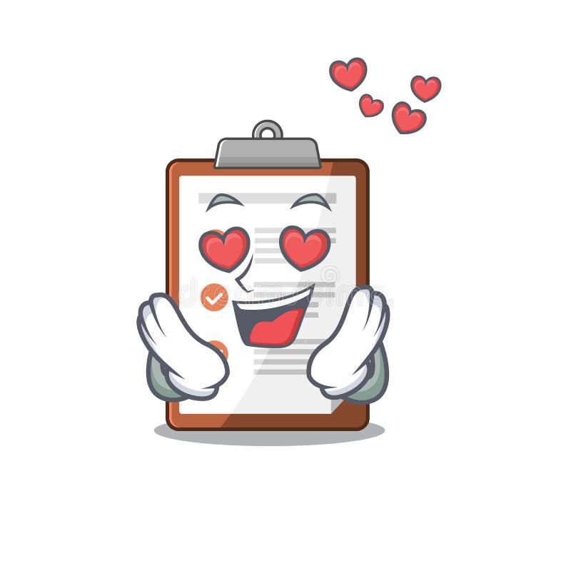 Cute Clipboard Scroll Cartoon Character in a Doctor with Tools Stock ...