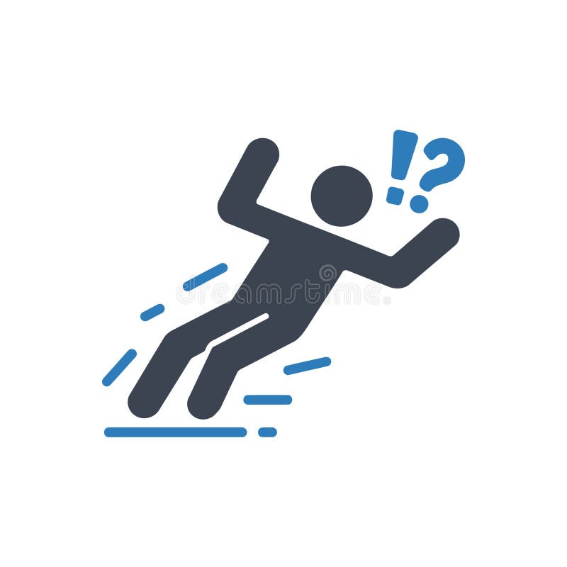 Falling Man Icon Stock Illustrations – 3,680 Falling Man Icon Stock ...