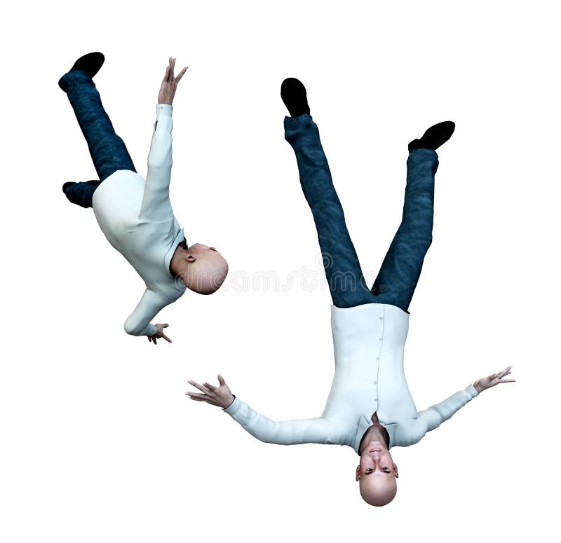 Falling Man 12 stock image. Image of conceptual, body - 3696551