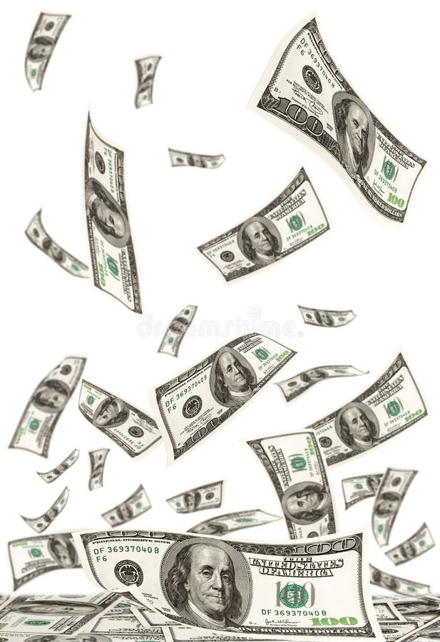 Falling money stock illustration. Illustration of cash - 7254316